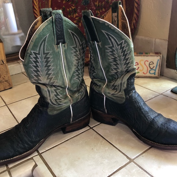 Rod Patrick | Shoes | Rod Patrick Cowboy Boots Size 2a Resouled Shark ...